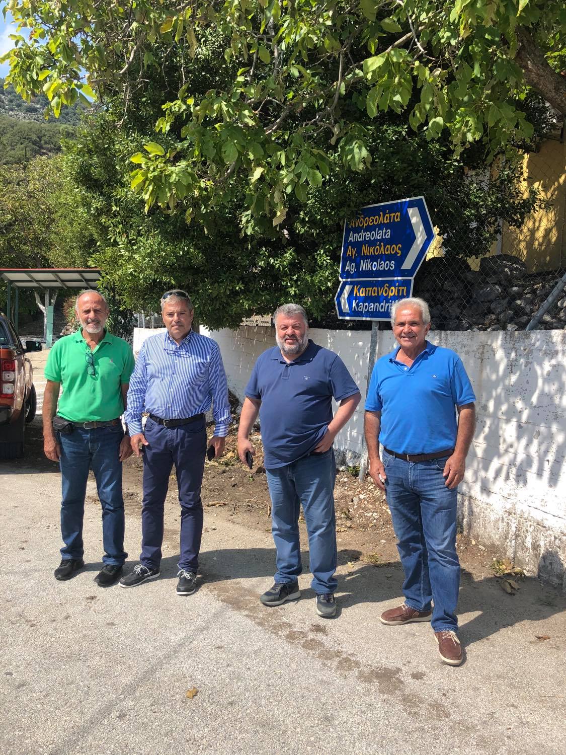 Παναγής Καππάτος: Με τον Δήμαρχο Αργοστολίου Θεόφιλο Μιχαλάτο σε ...