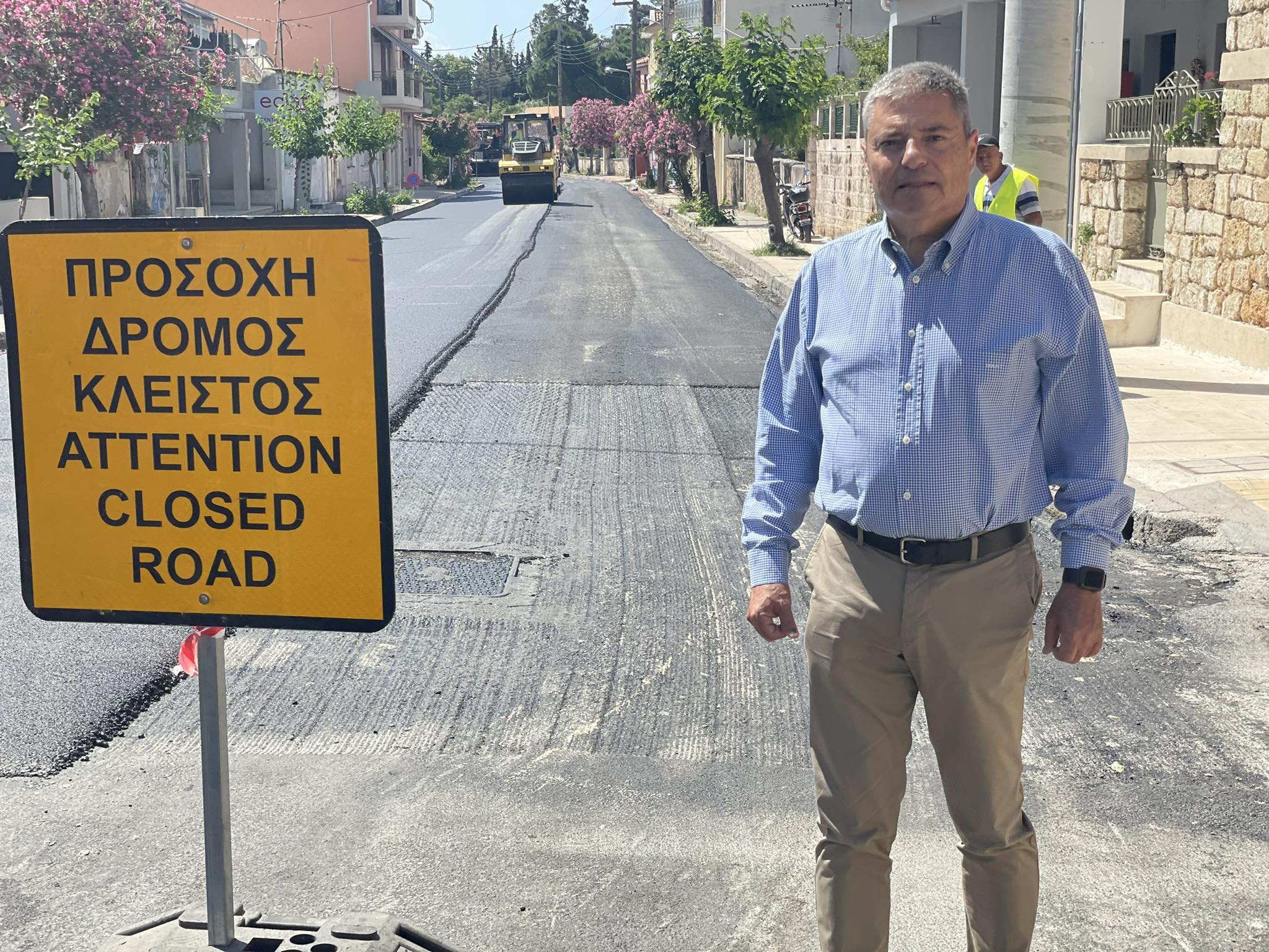 Παναγής Καππάτος: ''Αυτοψία σε εργοτάξια του Αργοστολίου'' (εικόνες ...