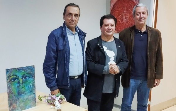 H τιμητική εκδήλωση για τον Κώστα Ευαγγελάτο στο τμήμα Ψηφιακών Μέσων ...