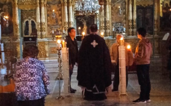 Κυριακή των Βαϊων και η ακολουθία του Νυμφίου στην Αγία Μαρίνα Βλαχάτων ...