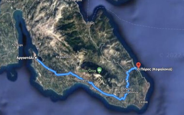 Δρόμος Αργοστόλι - Πόρος: "Δεν γνωρίζουμε πρόοδο, χρηματοδότηση ούτε ...