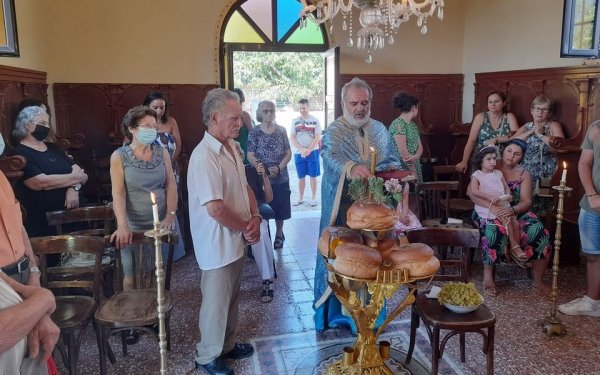 Ο εορτασμός της Μεταμόρφωσης του Σωτηρος στον ΙΝ. Αγίου Γεωργίου στα ...